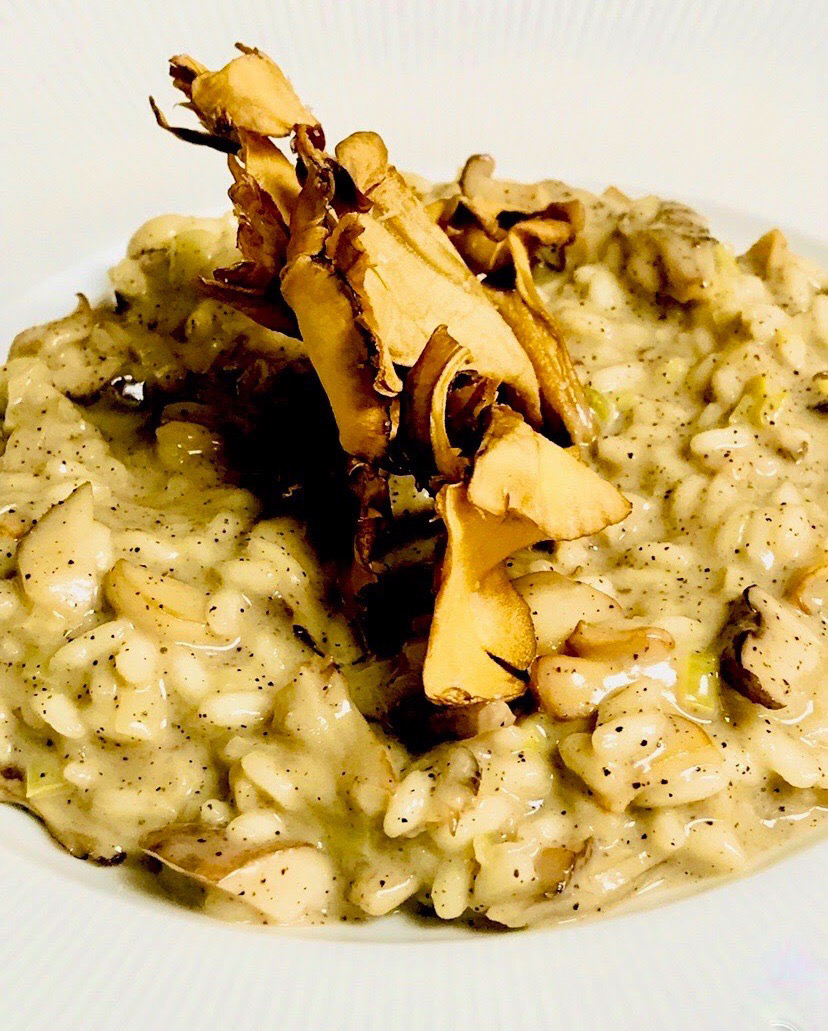 Risotto With Coffee and Mushrooms – Nicotra Kitchen